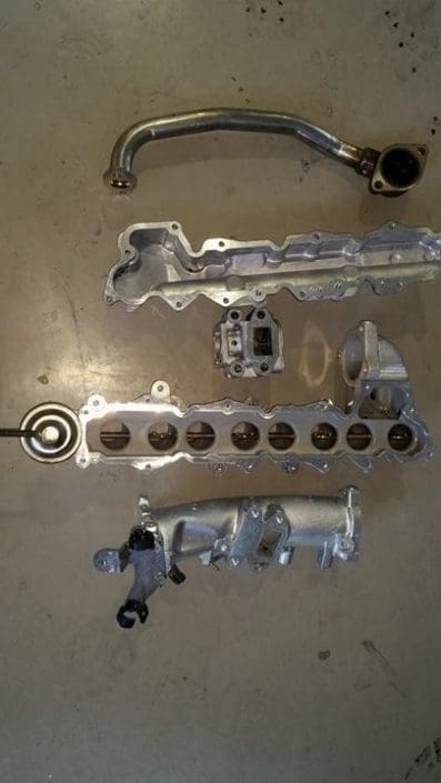 Diesel intake manifold carbon cleaning - Steve Sorensen Mechanical